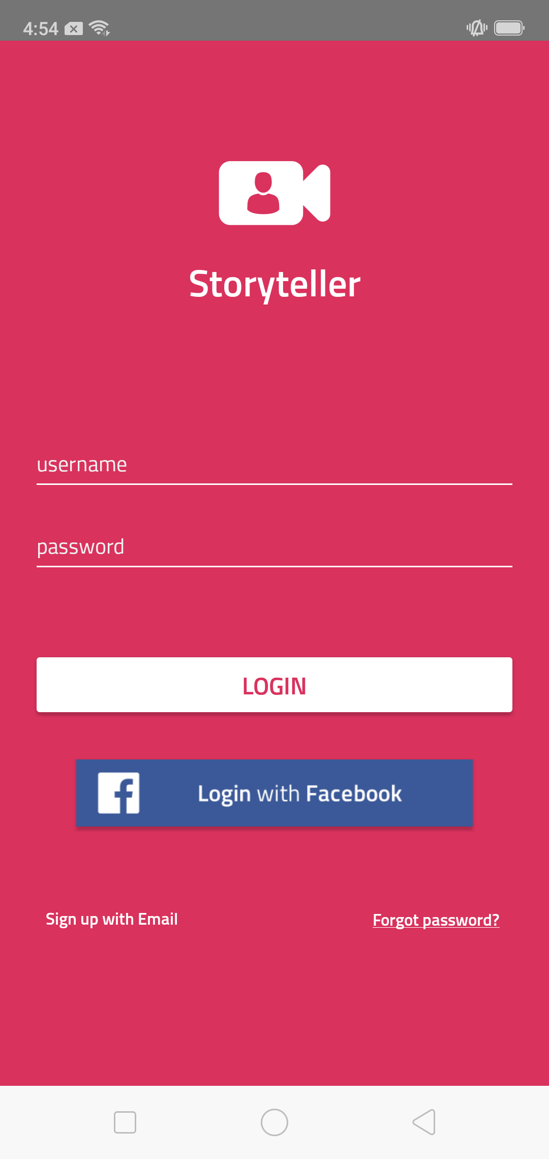 Storyteller | Android Universal Video Sharing App Template by cubycode